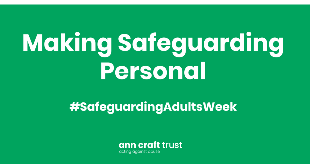 Safeguarding Adults Week 2020 - Links and Resources - Ann Craft Trust