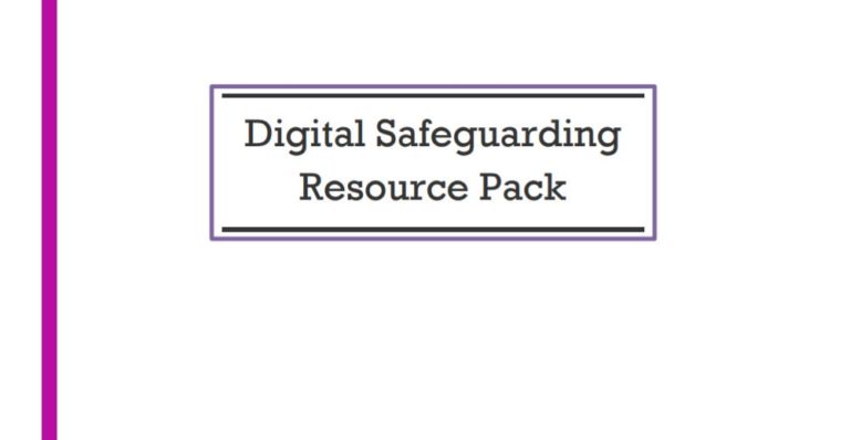 Digital Safeguarding Resources Pack - Ann Craft Trust