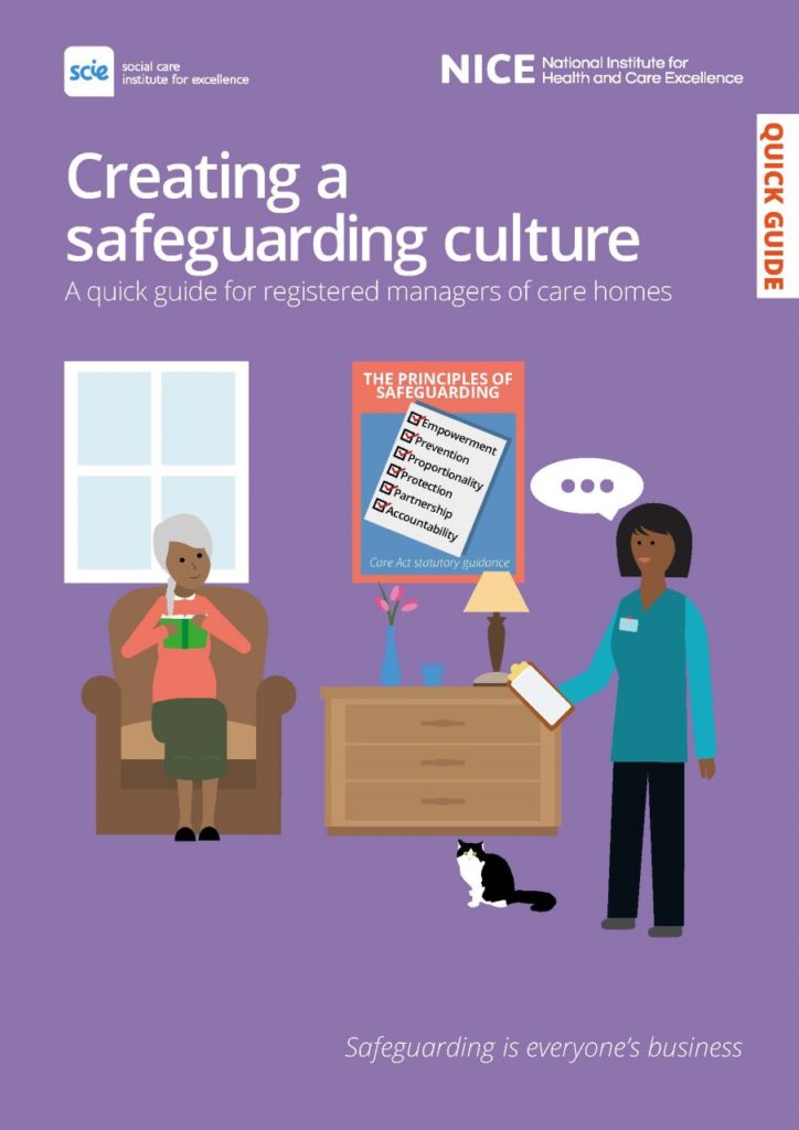 Safeguarding Adults in Care Homes – New Guideline from NICE - Ann Craft Trust