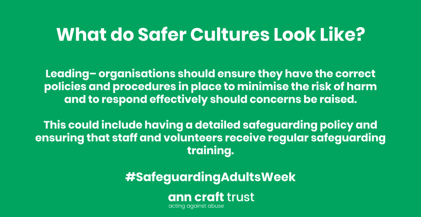 Safeguarding Adults Week 2022 - Links, Resources and More - Ann Craft Trust
