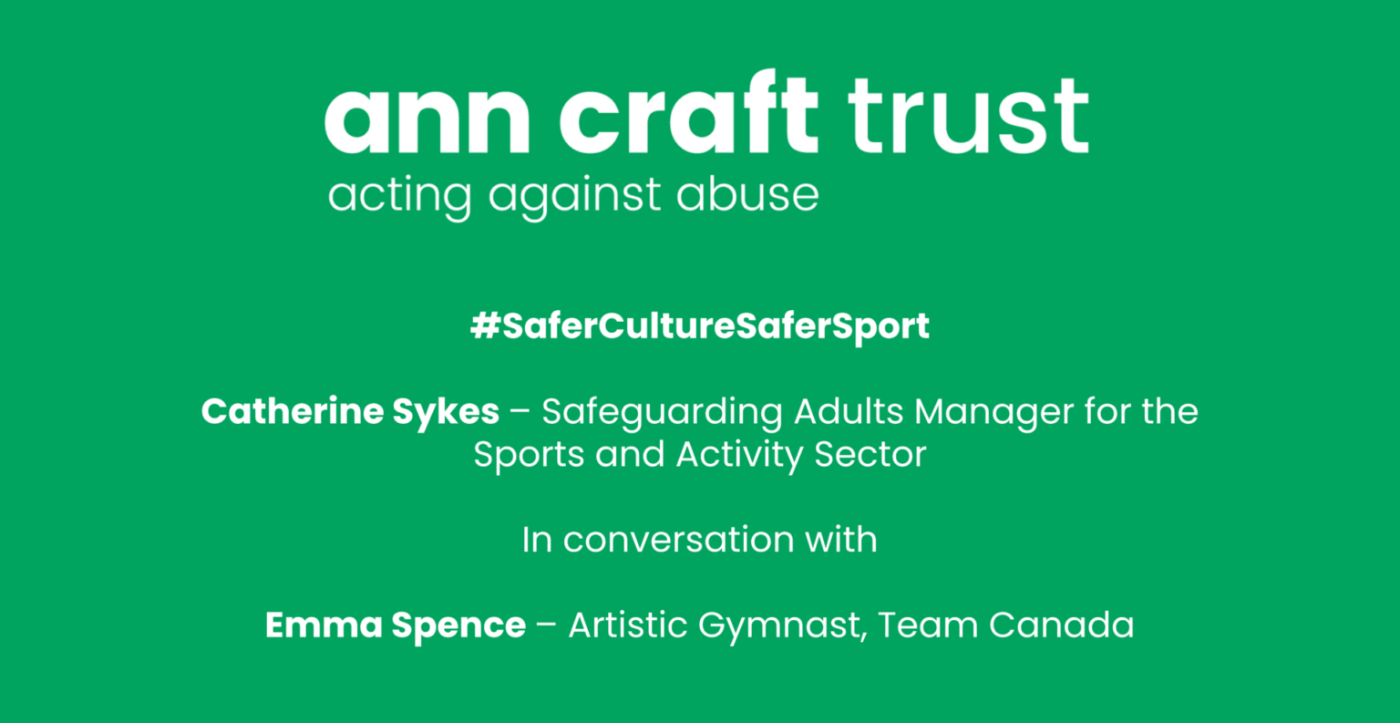 Video - Emma Spence on Building Safer Cultures in Gymnastics - # ...