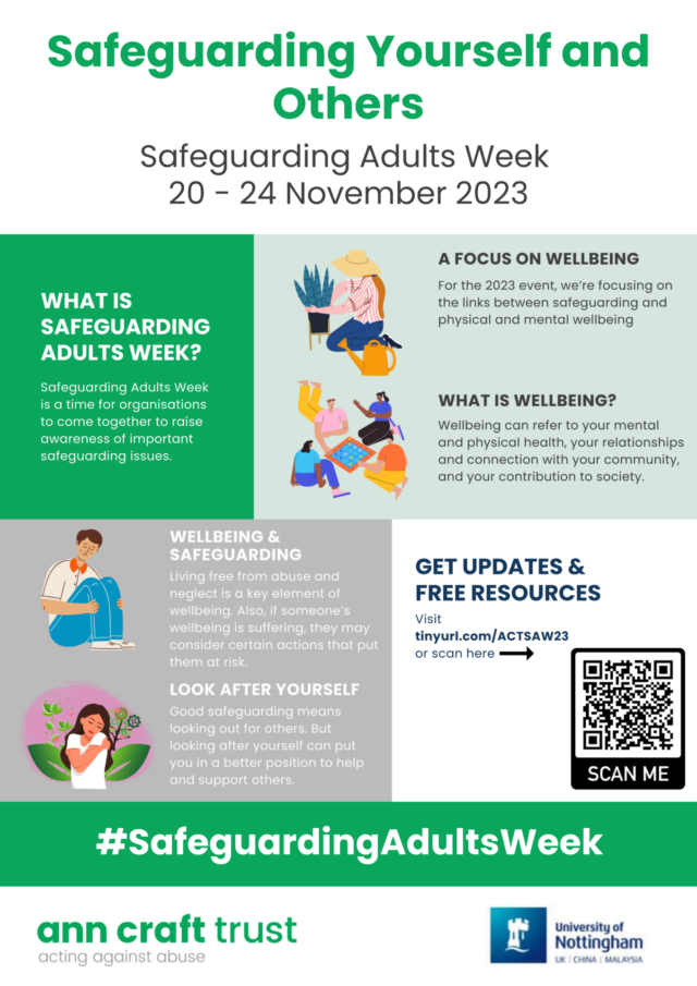 Safeguarding Adults Week 2023 - Links, Resources, and More - Ann Craft ...