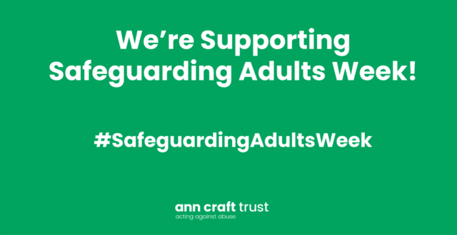 Safeguarding Adults Week 2023 - Links, Resources, and More - Ann Craft Trust
