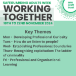 Safeguarding Adults Week Themes 2024 - Ann Craft Trust