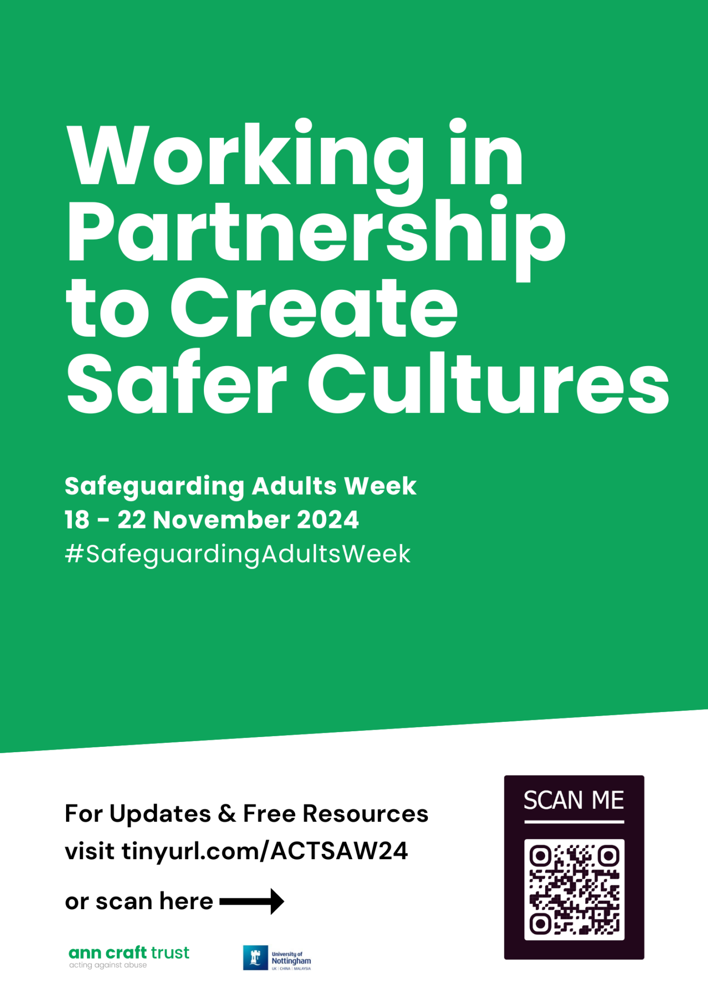 Safeguarding Adults Week 2024 - Links, Resources, and More - Ann Craft ...