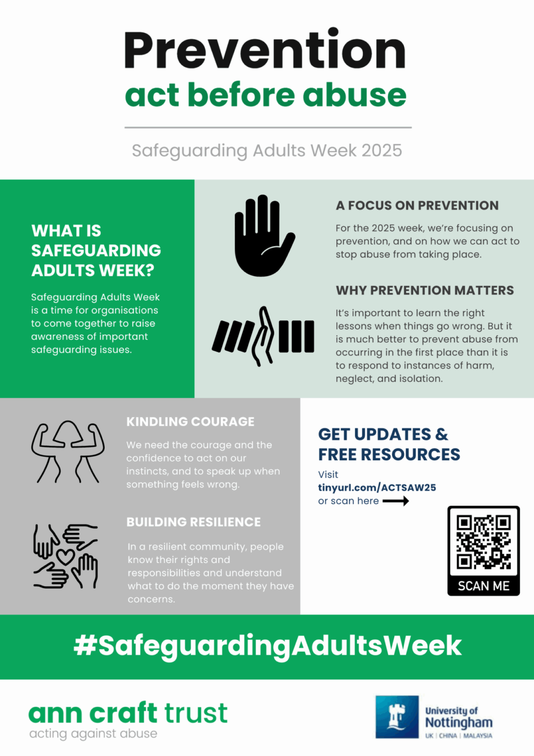 Safeguarding Adults Week 2025 Posters & Social Media Graphics - Ann ...