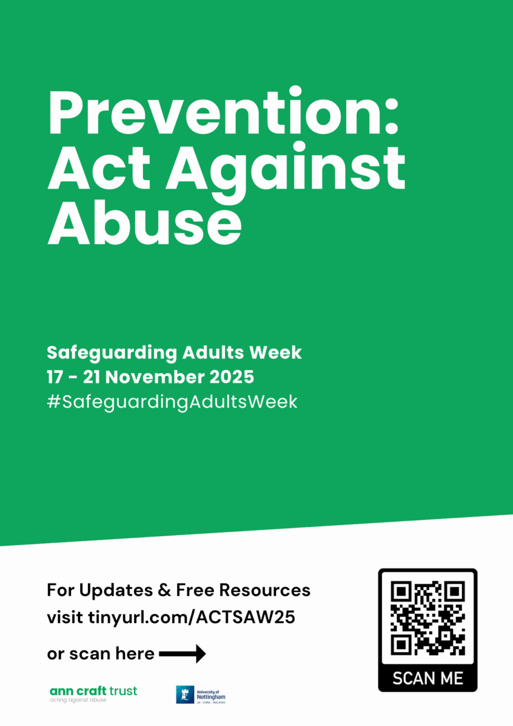 Safeguarding Adults Week 2025 Posters & Social Media Graphics - Ann ...