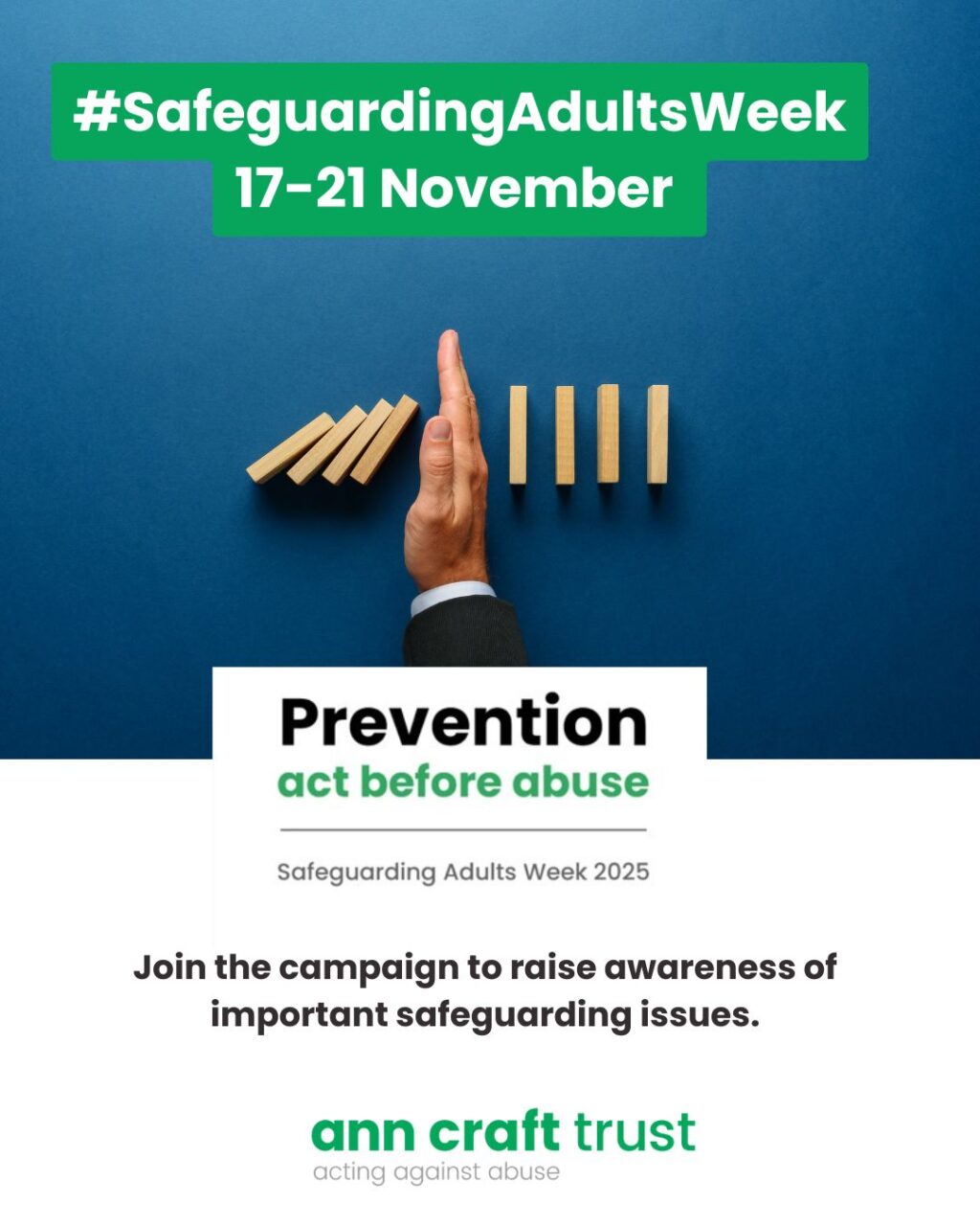 Safeguarding Adults Week 2025 - Links, Resources, and More - Ann Craft ...