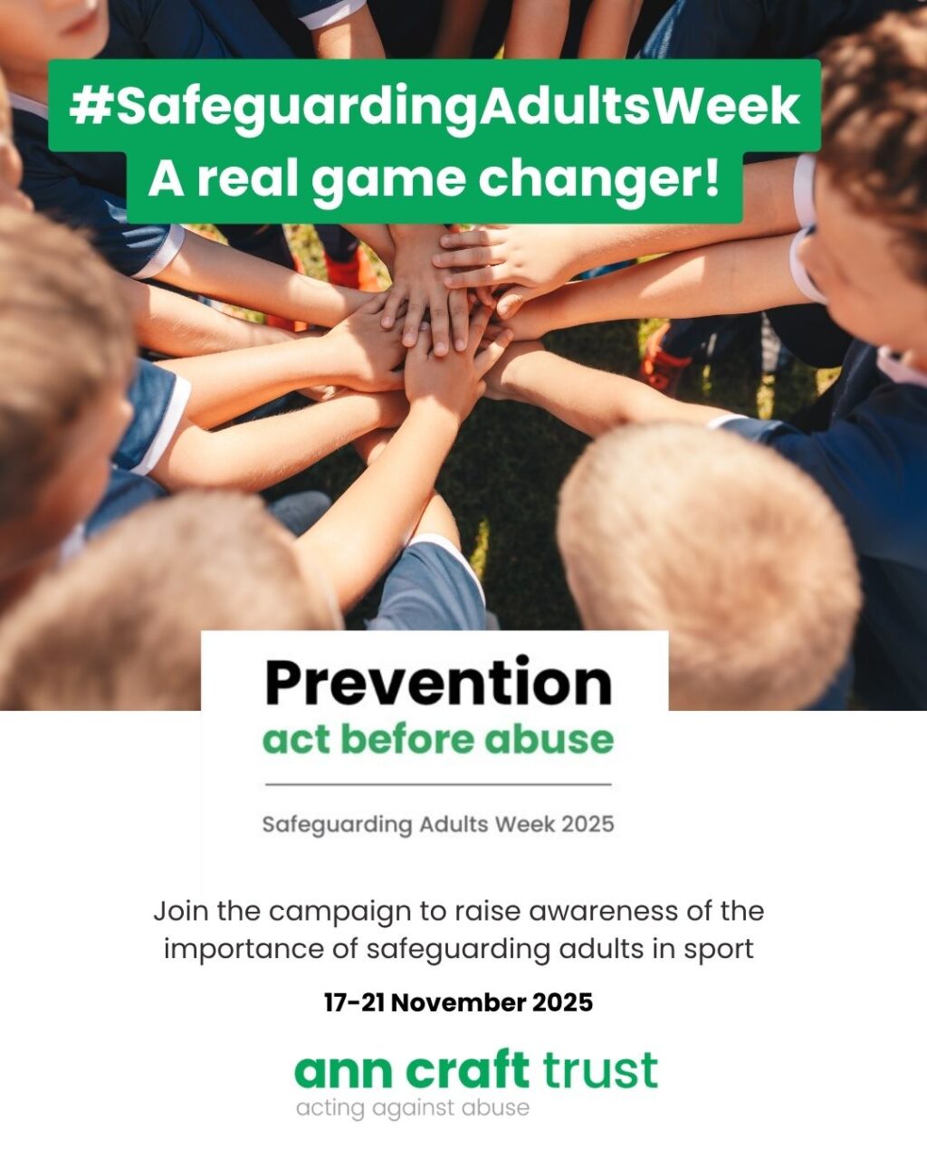 Safeguarding Adults Week 2025 Posters & Social Media Graphics - Ann ...