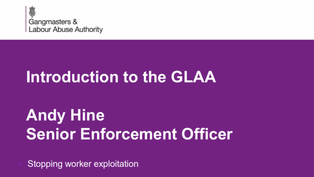 Prevention Conference 2025: Preventing Modern Slavery: Learnings from ...